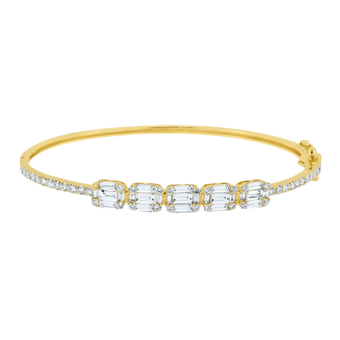 Everlasting Sparkle Diamond Illusion Bangle – Milestones by Ashleigh Bergman