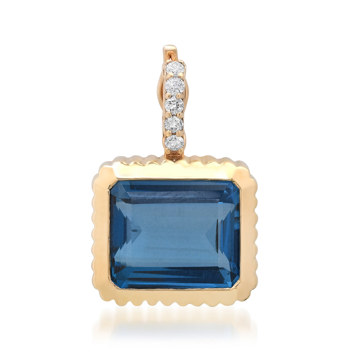 Dream in Technicolor London Blue Topaz Pendant – Milestones by Ashleigh ...