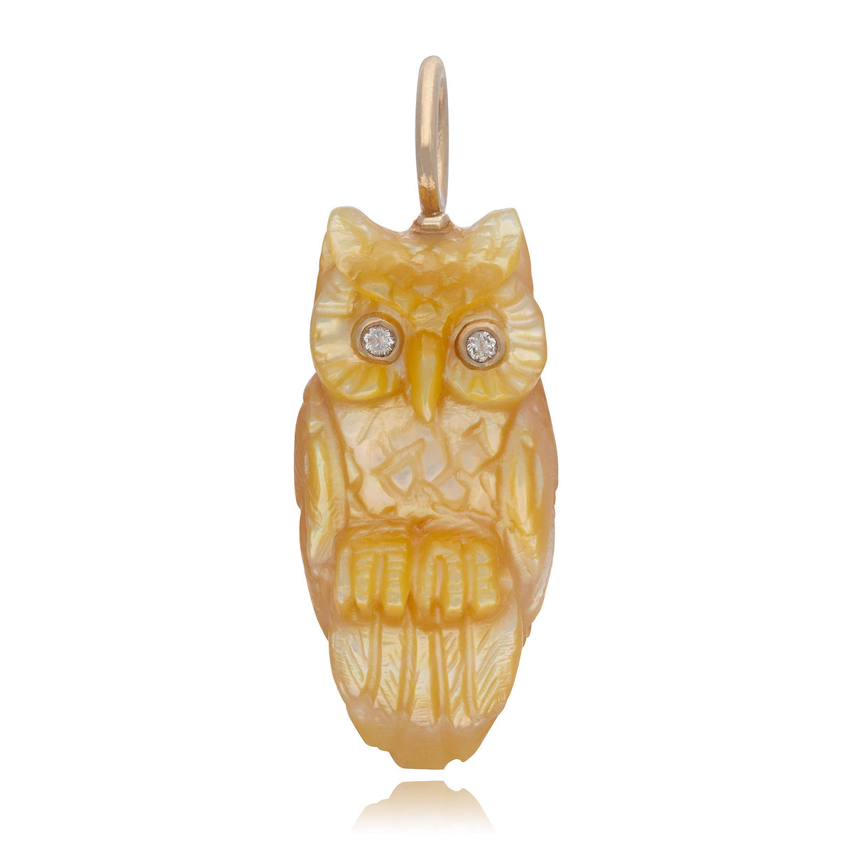Hand Carved Owl Charm – Milestones by Ashleigh Bergman