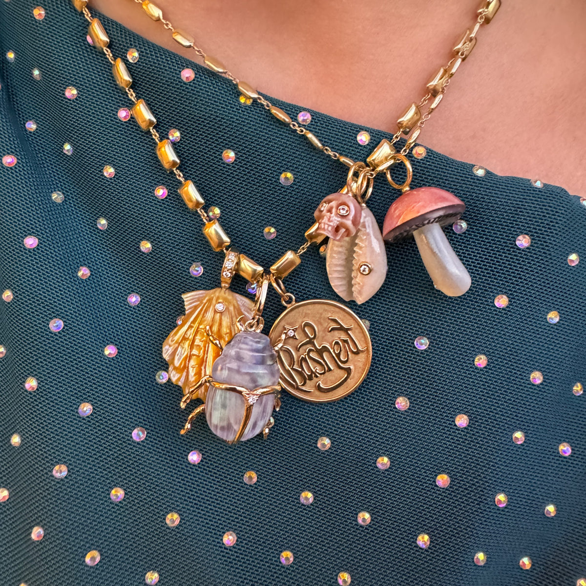Chunky Chicklet Box Chain Necklace – Milestones by Ashleigh Bergman