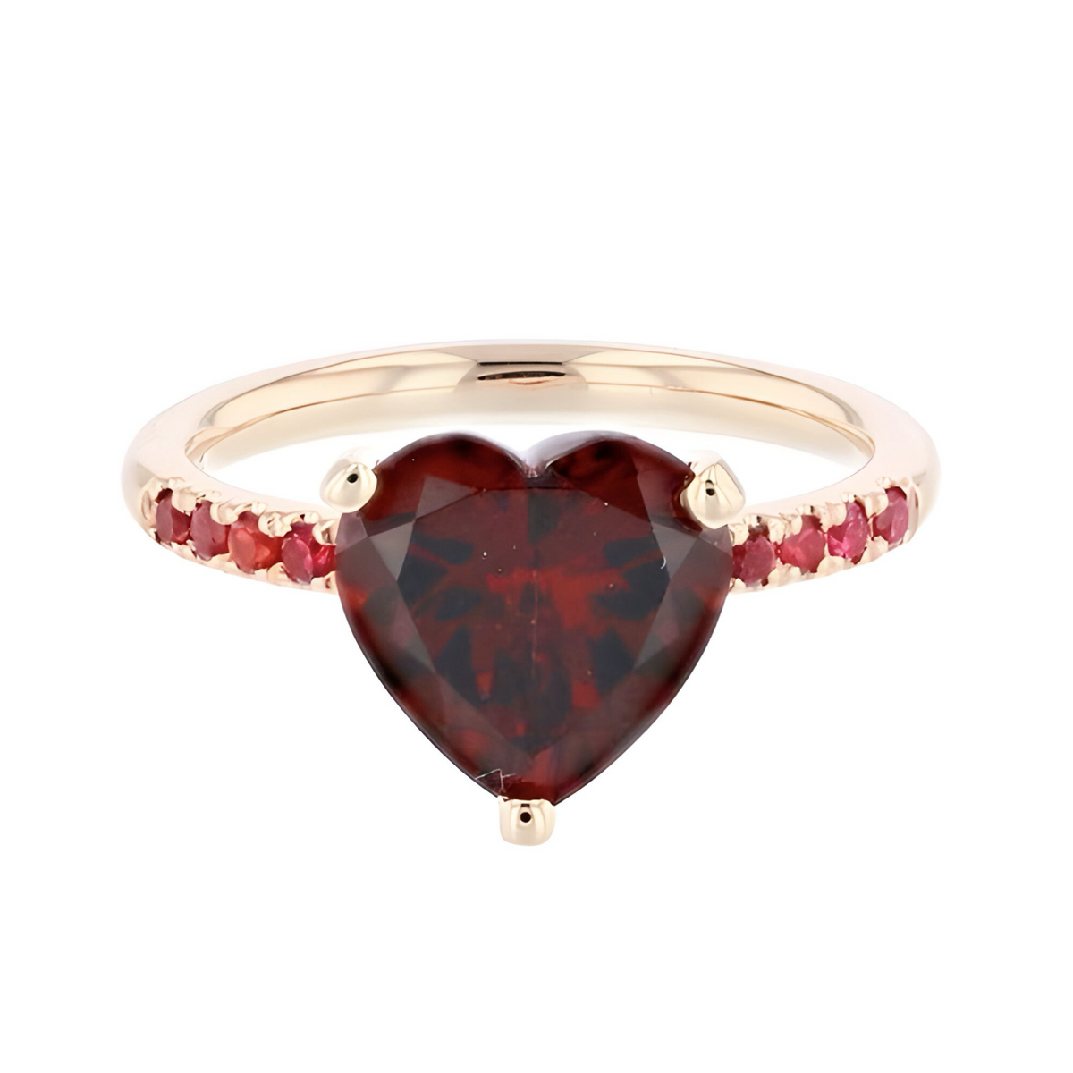 Limited Edition Color Candy Gemstone Heart Ring – Milestones by ...