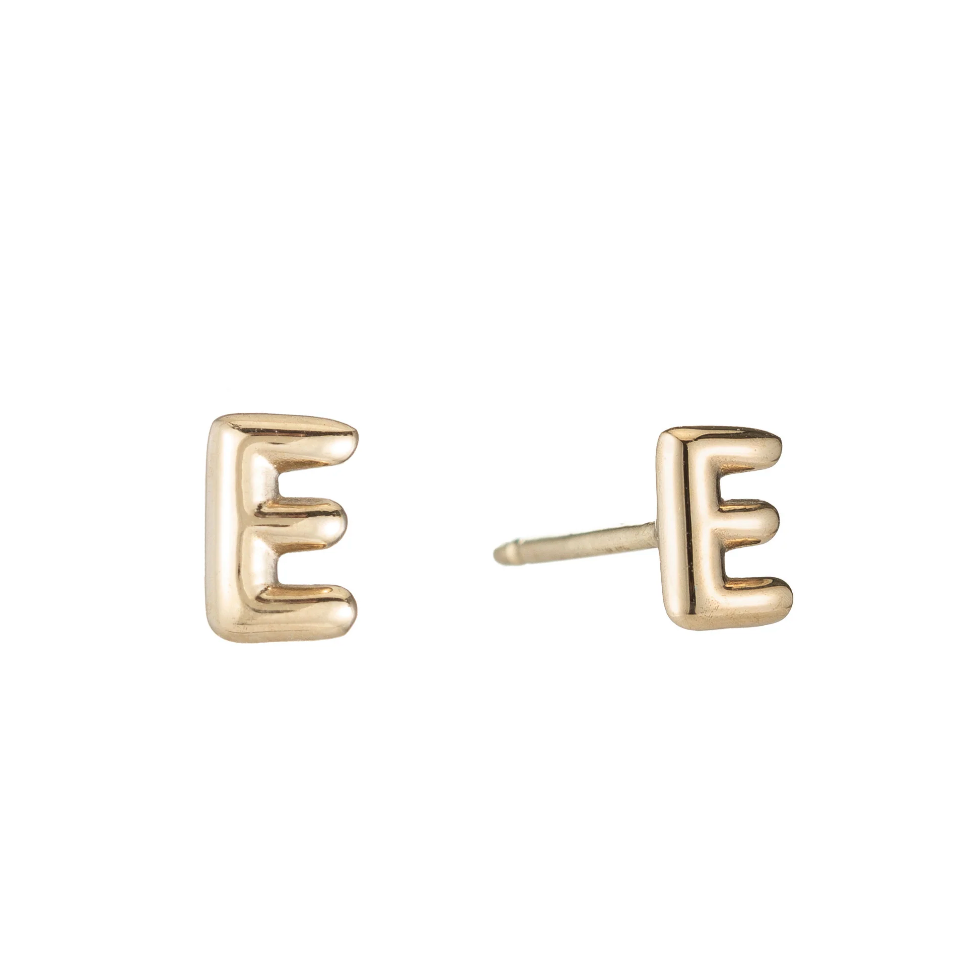 Mini Helium Initial Stud – Milestones by Ashleigh Bergman