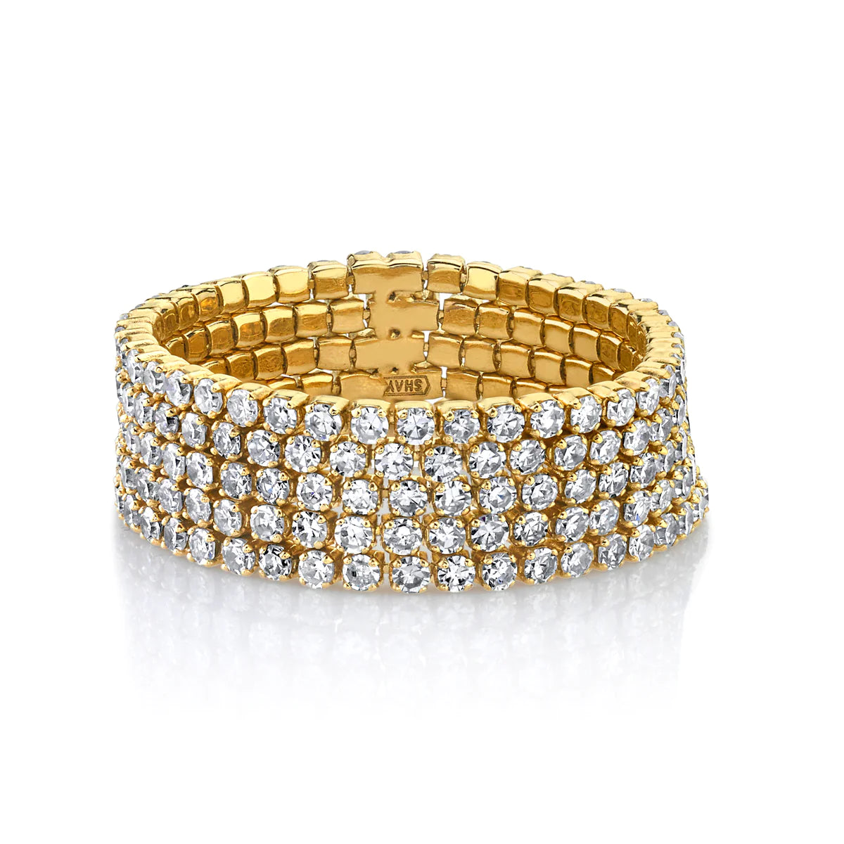 5 Thread Diamond Stack Ring – Milestones by Ashleigh Bergman