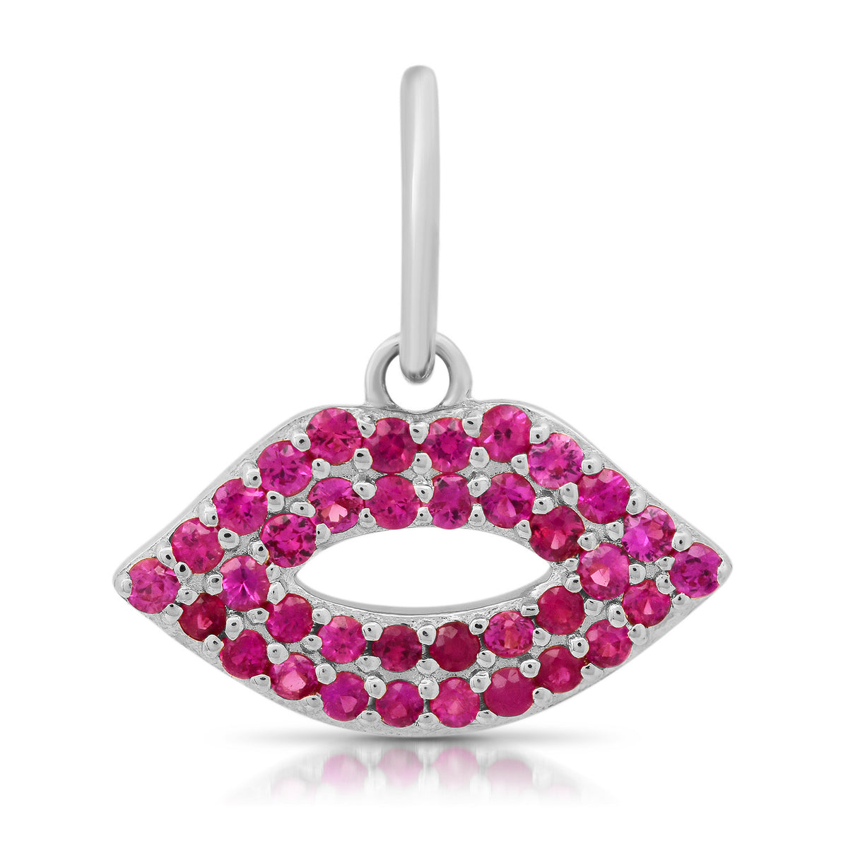 Ruby Smooch Lips Charm Pendant – Milestones by Ashleigh Bergman