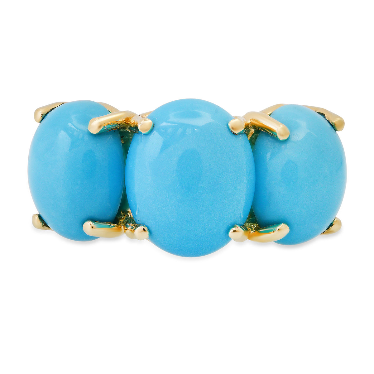 One of a Kind Jumbo Gumdrop Three Stone Cabochon Ring – Milestones by ...