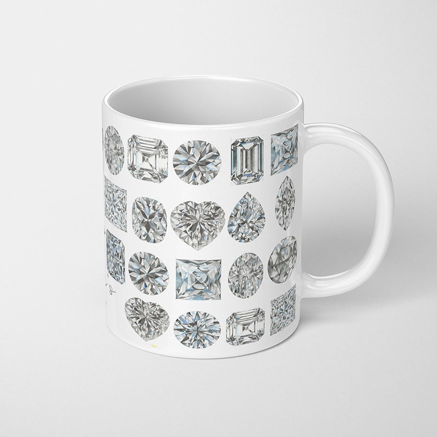 Diamond Shapes Coffee Mug – Milestones by Ashleigh Bergman
