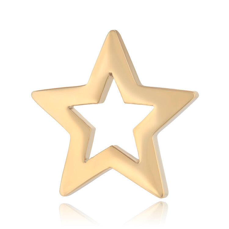 Chunky Star or Heart Charm – Milestones by Ashleigh Bergman