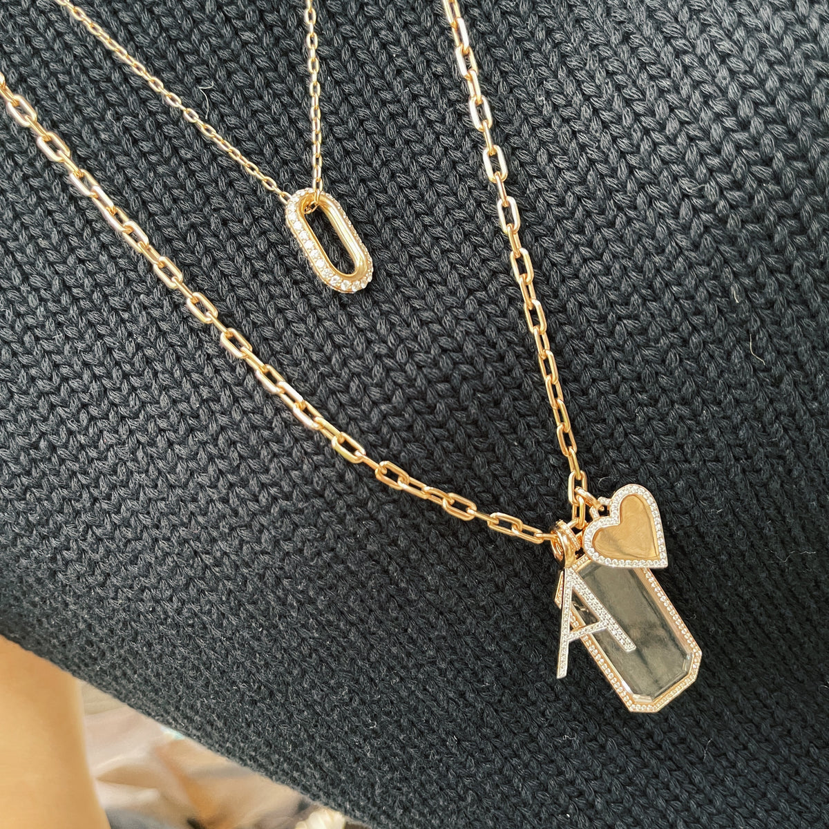 Saxon Charm Chain Necklace – Milestones by Ashleigh Bergman